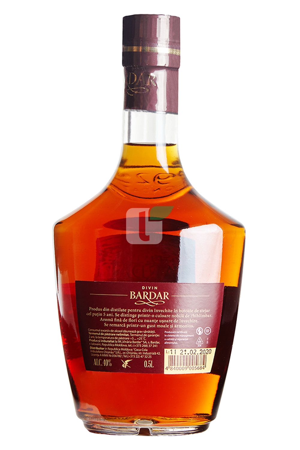 BARDAR Divin SILVER 5ani 500ml